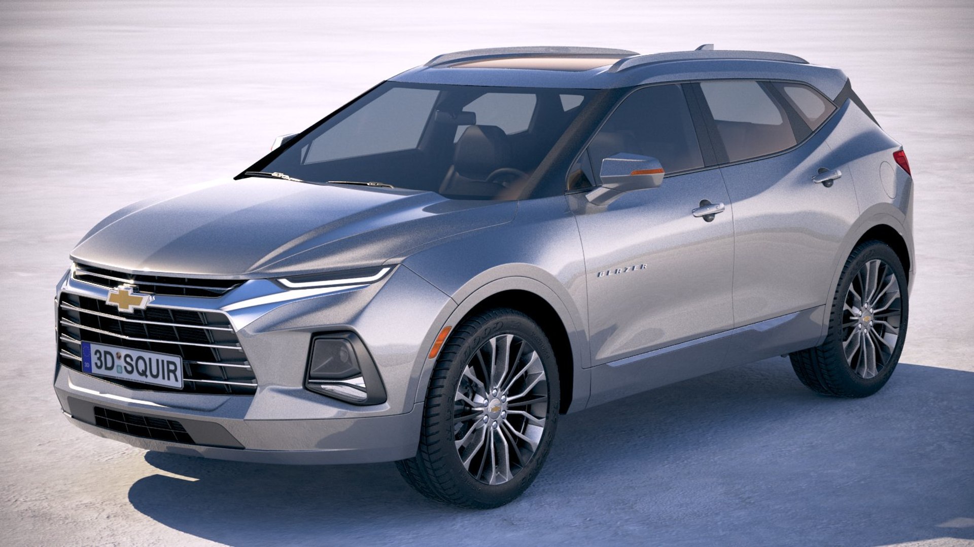 Chevrolet Blazer 2019 3D Model - TurboSquid 1311541