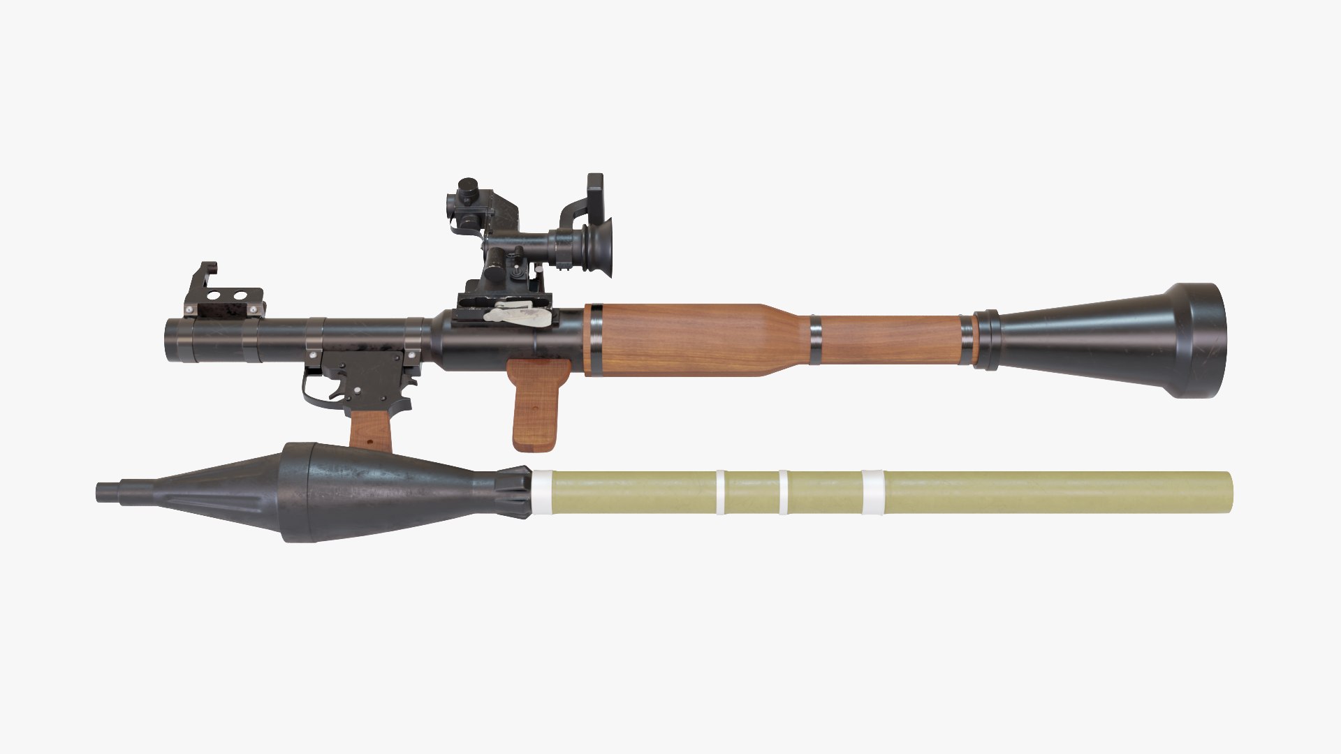 3D model RPG 7 Launcher with Scope - TurboSquid 1949537