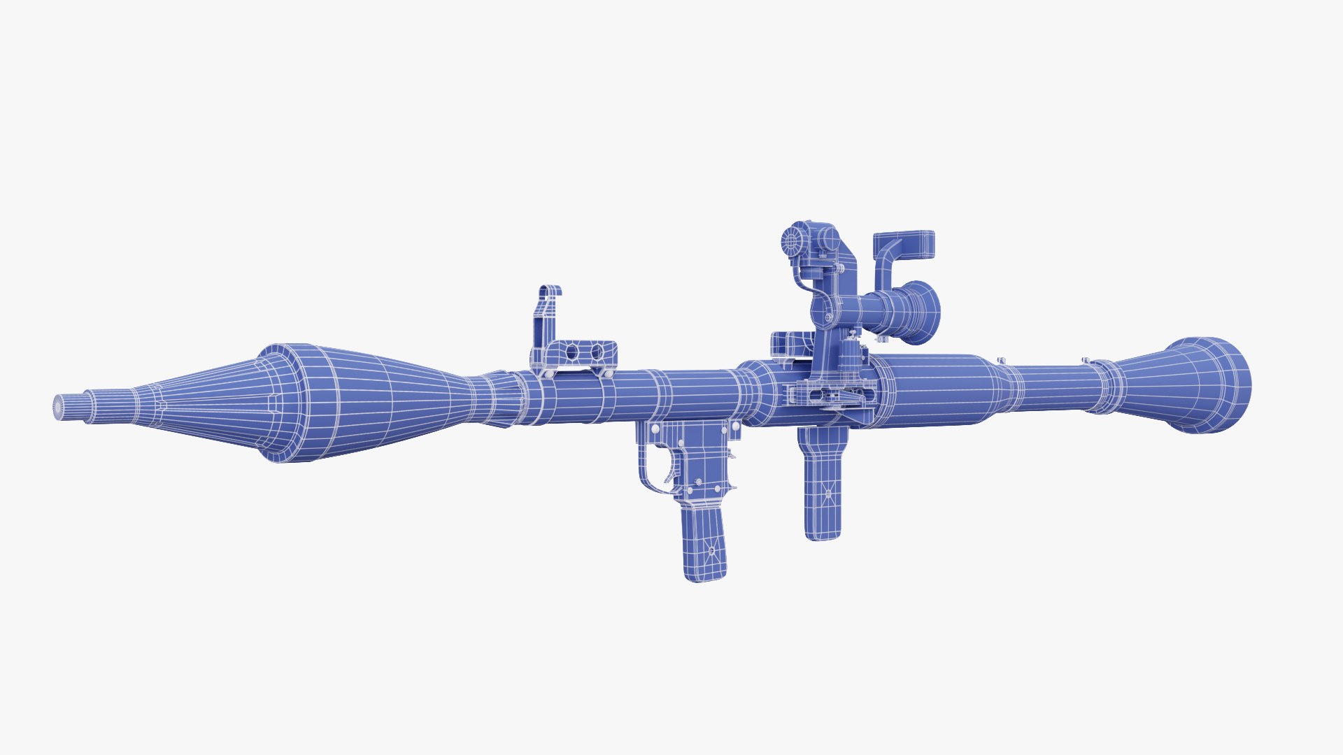 3D Model RPG 7 Launcher With Scope - TurboSquid 1949537