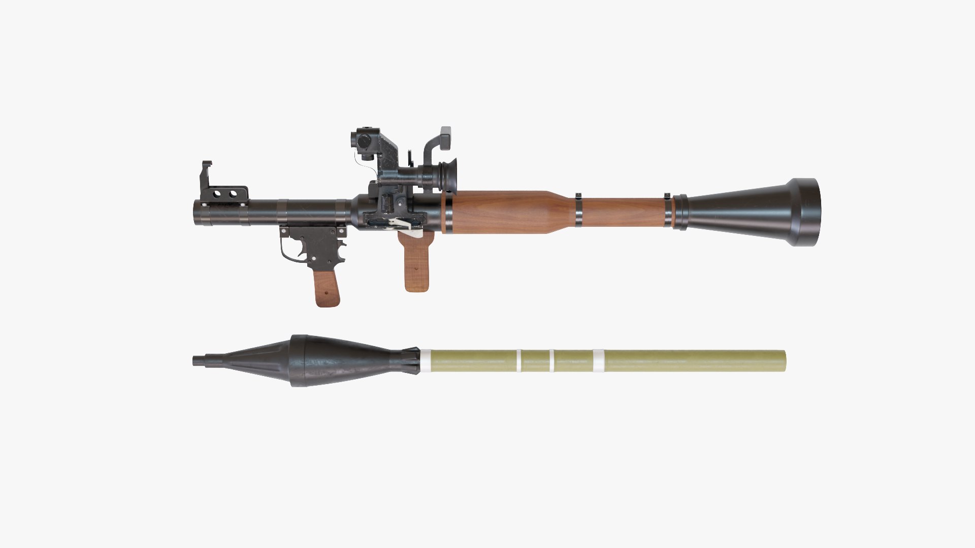 3D model RPG 7 Launcher with Scope - TurboSquid 1949537