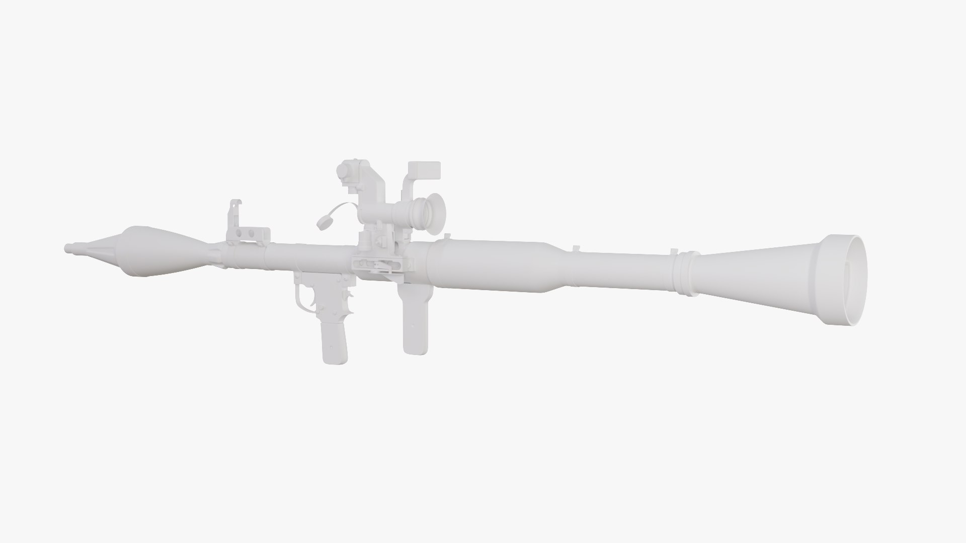 3D Model RPG 7 Launcher With Scope - TurboSquid 1949537