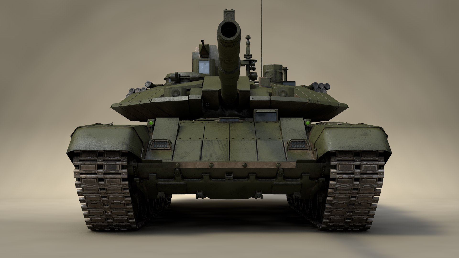Main Battle Tank T-90 3D Model - TurboSquid 1456129