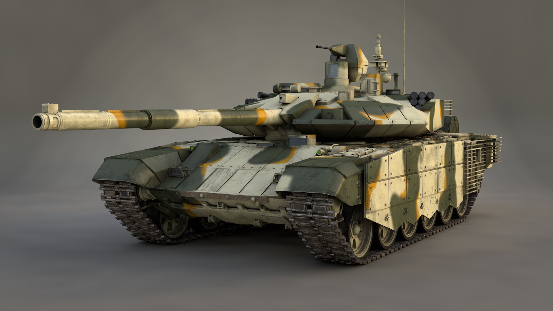 Main Battle Tank T-90 3D Model - TurboSquid 1456129