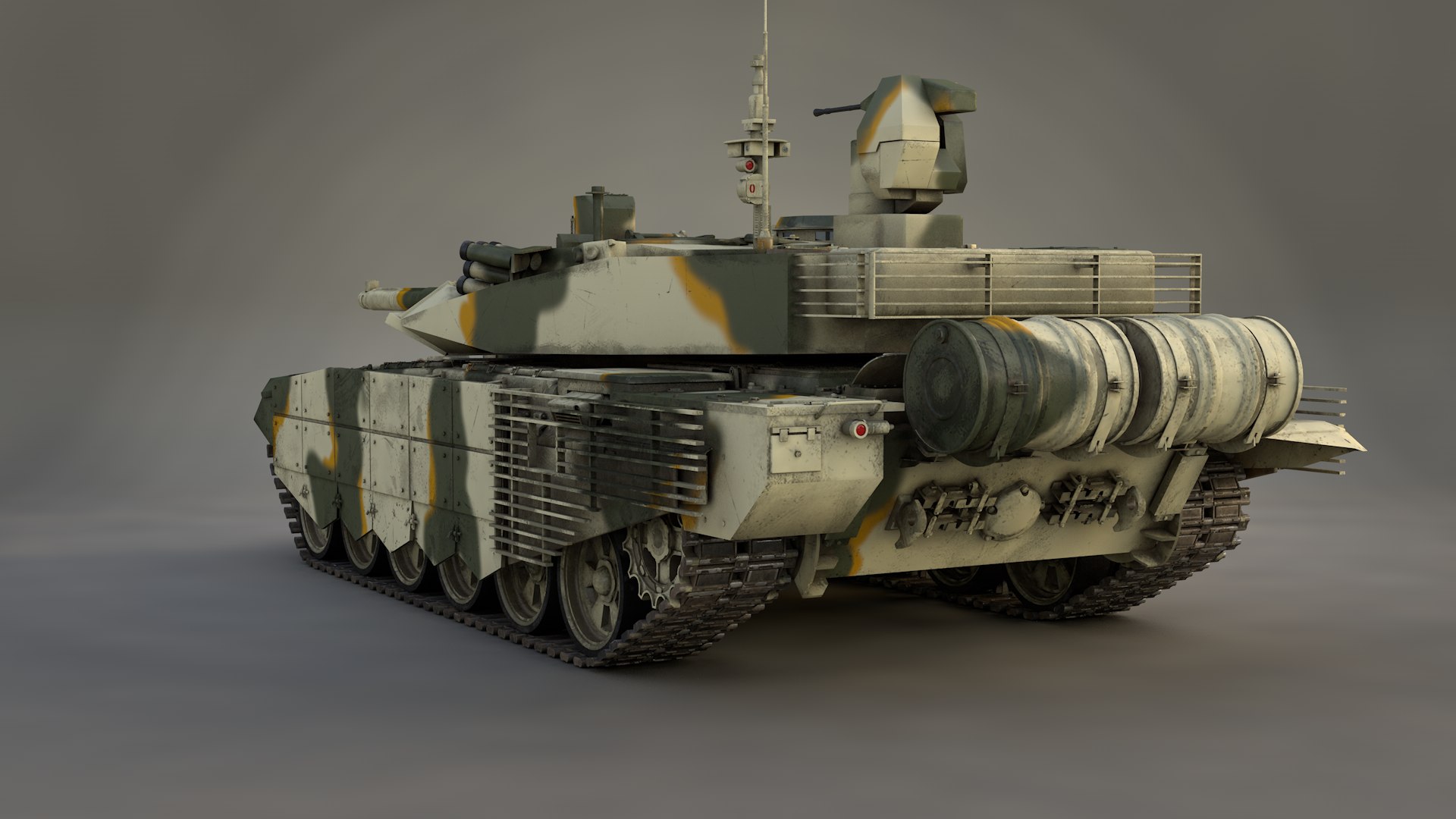 Main Battle Tank T-90 3D Model - TurboSquid 1456129