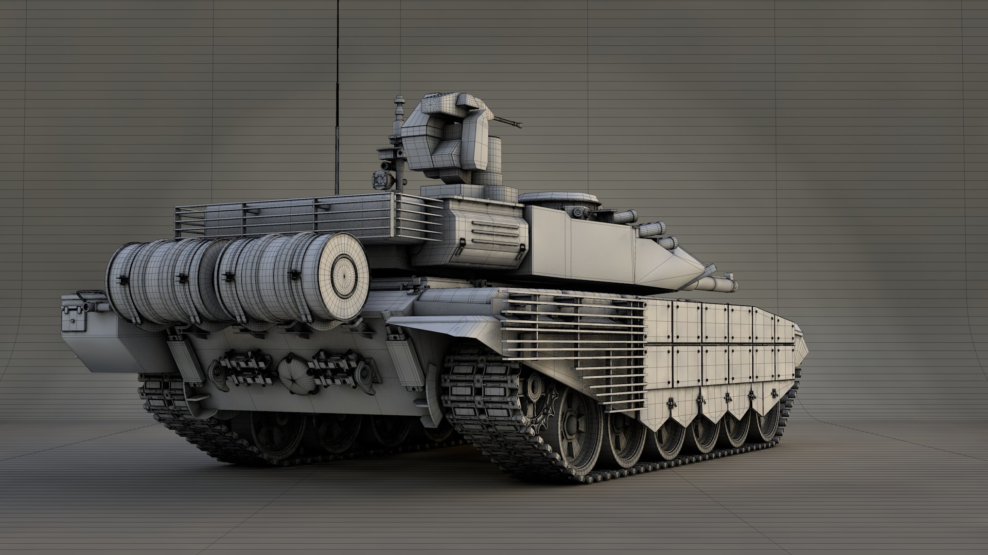 Main Battle Tank T-90 3D Model - TurboSquid 1456129