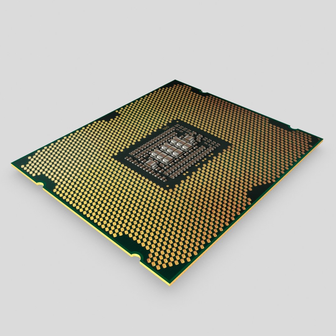 Intel Core I7 3d Model