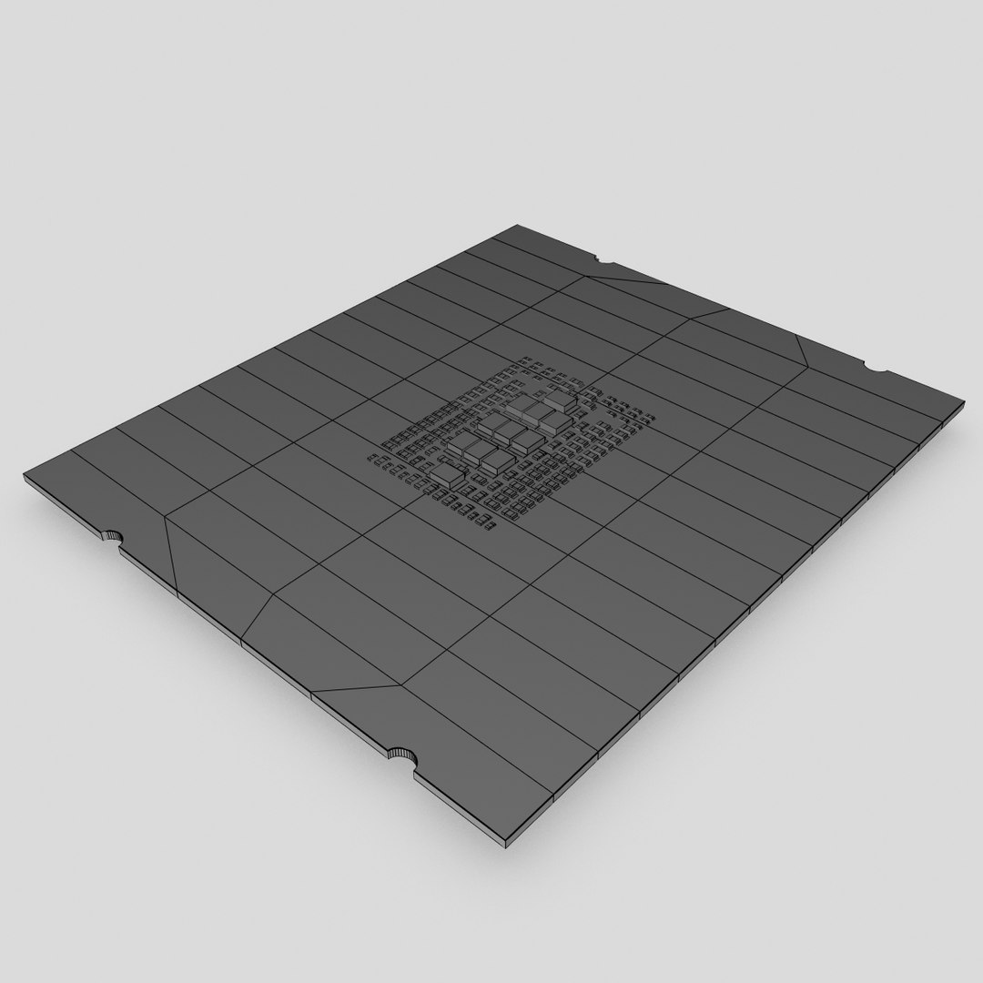 Intel Core I7 3d Model
