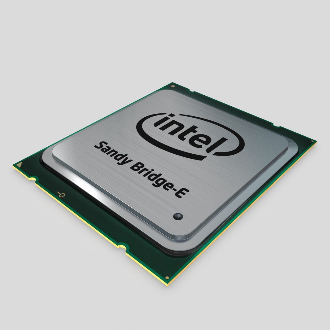 Intel Core I7 3d Model