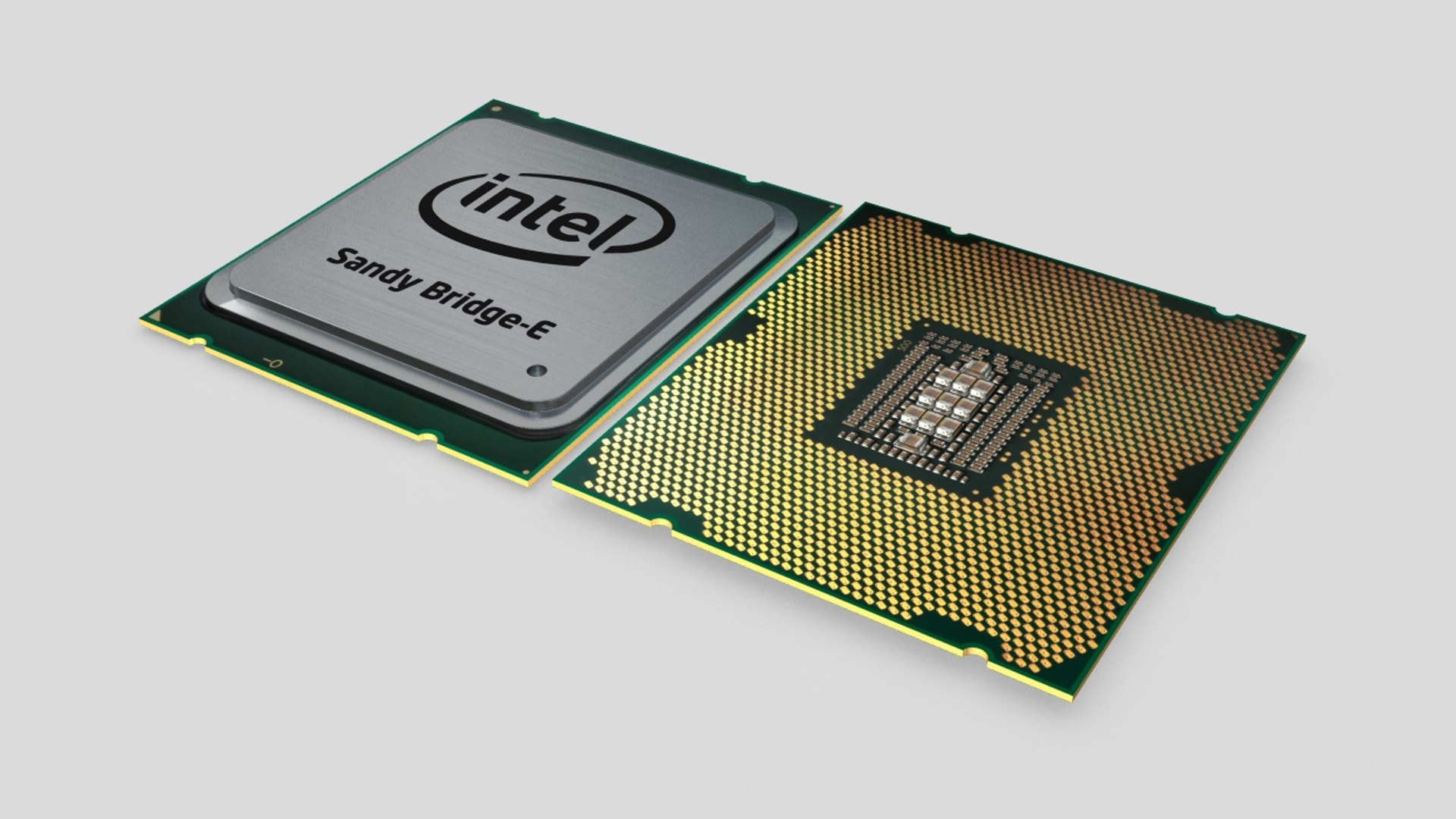 Intel Core I7 3d Model