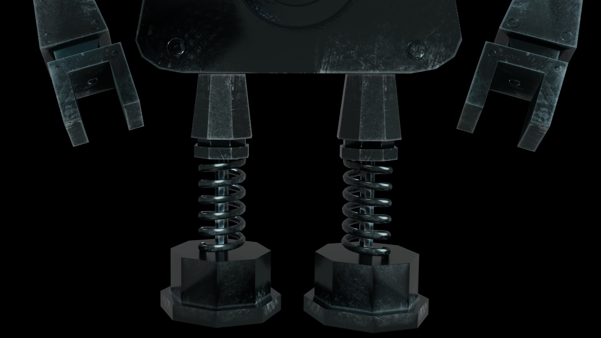 Iron Robot Character Model - TurboSquid 1941508