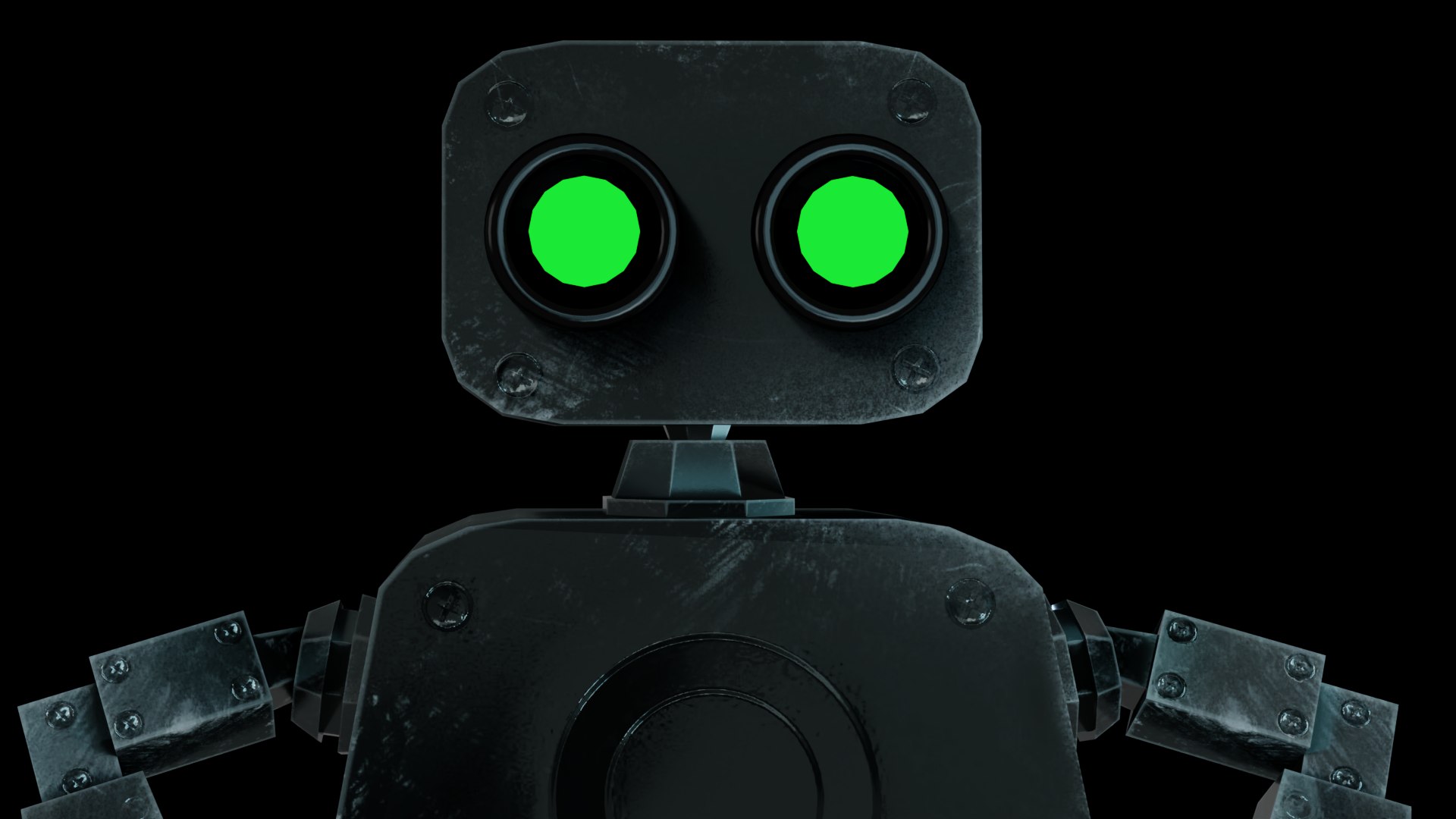 Iron Robot Character Model - TurboSquid 1941508