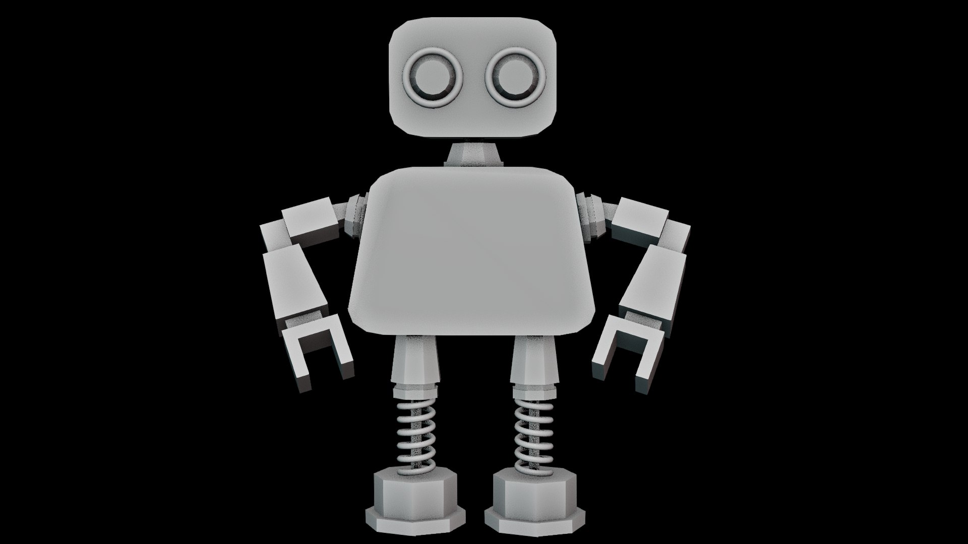 Iron Robot Character Model - TurboSquid 1941508
