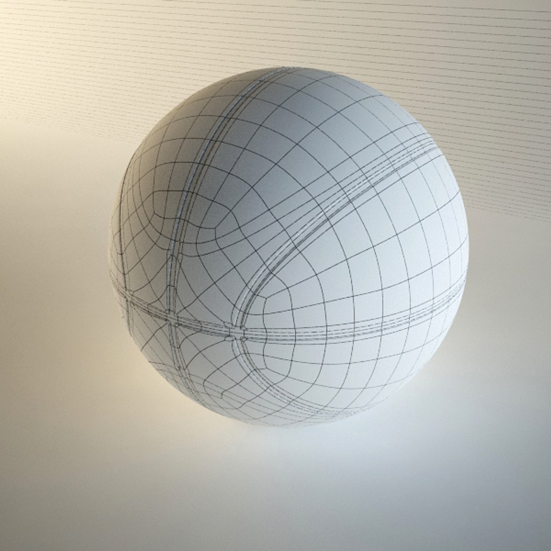 basketball ball 3d model