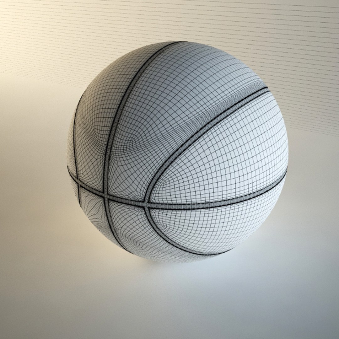 basketball ball 3d model