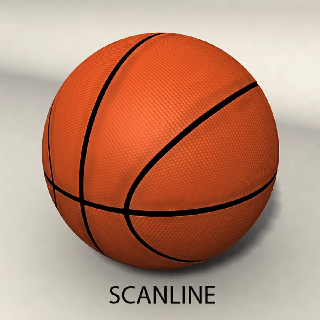 basketball ball 3d model
