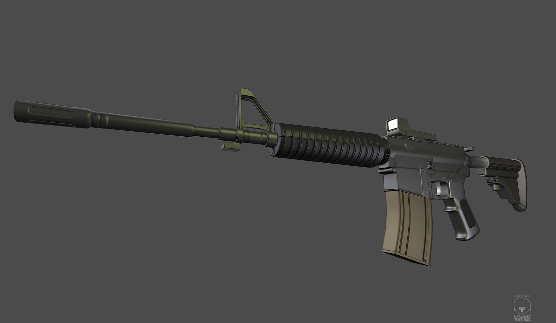 3d Ready M4a1