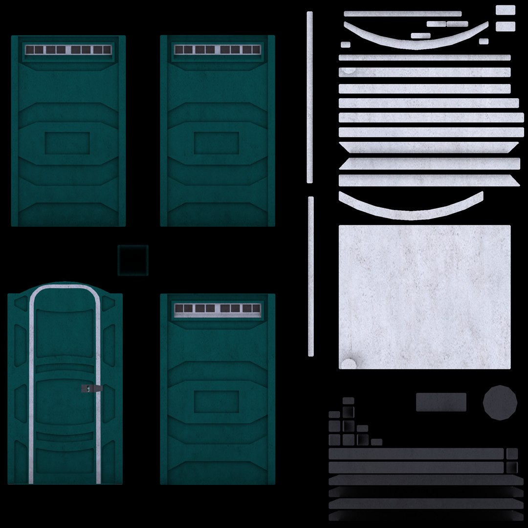 Portable Toilet 3d 3ds