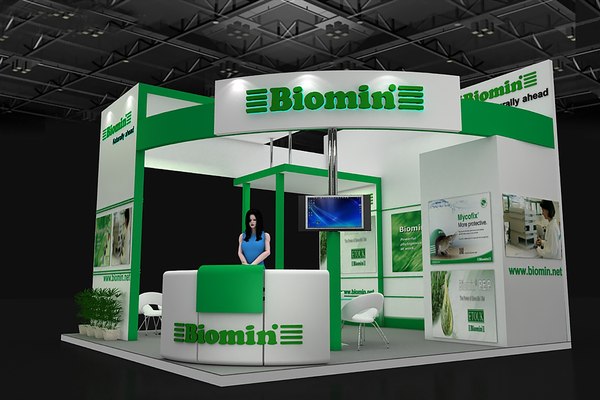 6X6 STAND BOOTH STALL 3D model - TurboSquid 1722141