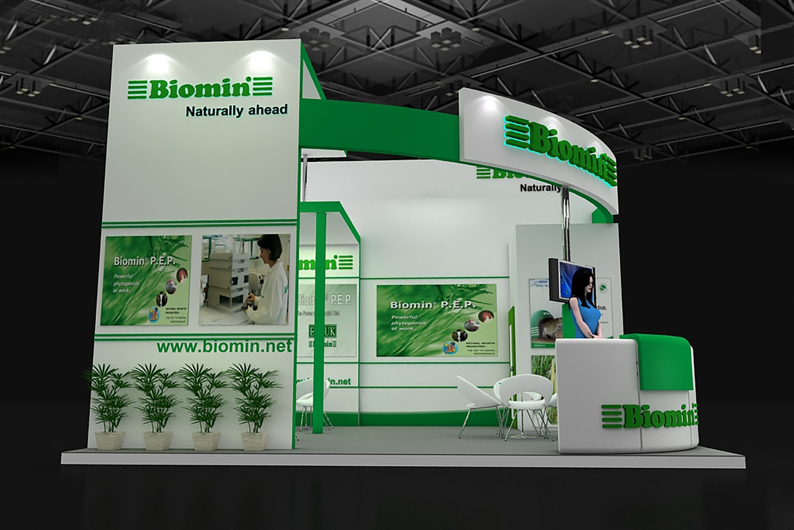 6X6 STAND BOOTH STALL 3D Model - TurboSquid 1722141