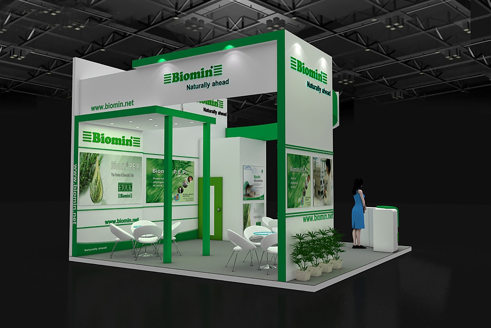 6X6 STAND BOOTH STALL 3D Model - TurboSquid 1722141