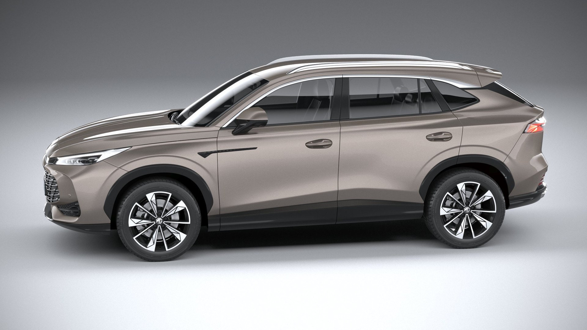 MG HS 2025 3D Model - TurboSquid 2284159