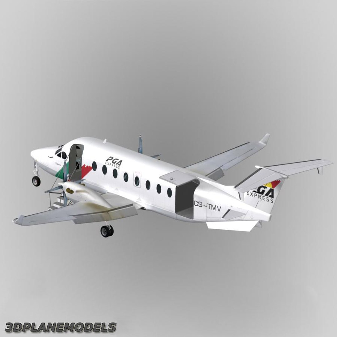 3d Beechcraft 1900d Pga