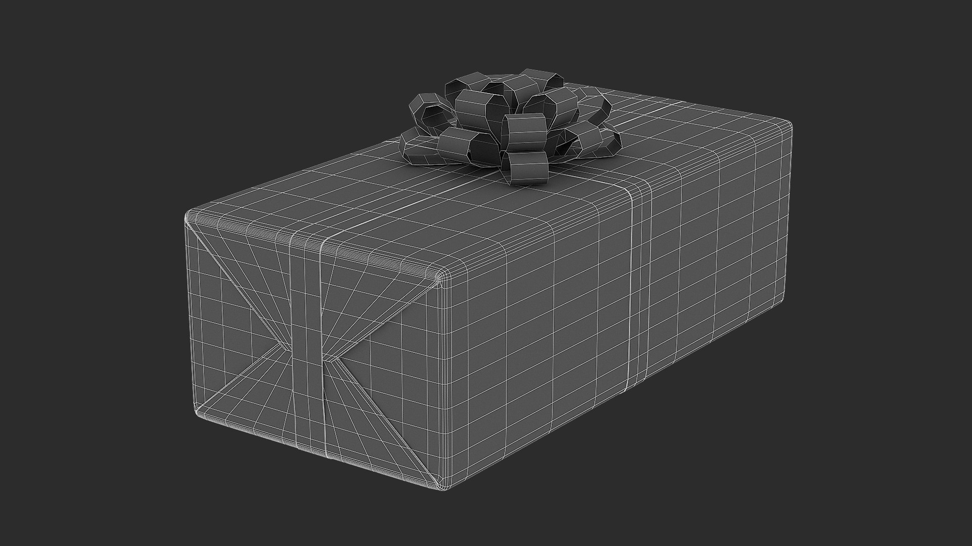 3D Wrapped Gift Box 3 V3 - TurboSquid 2295665