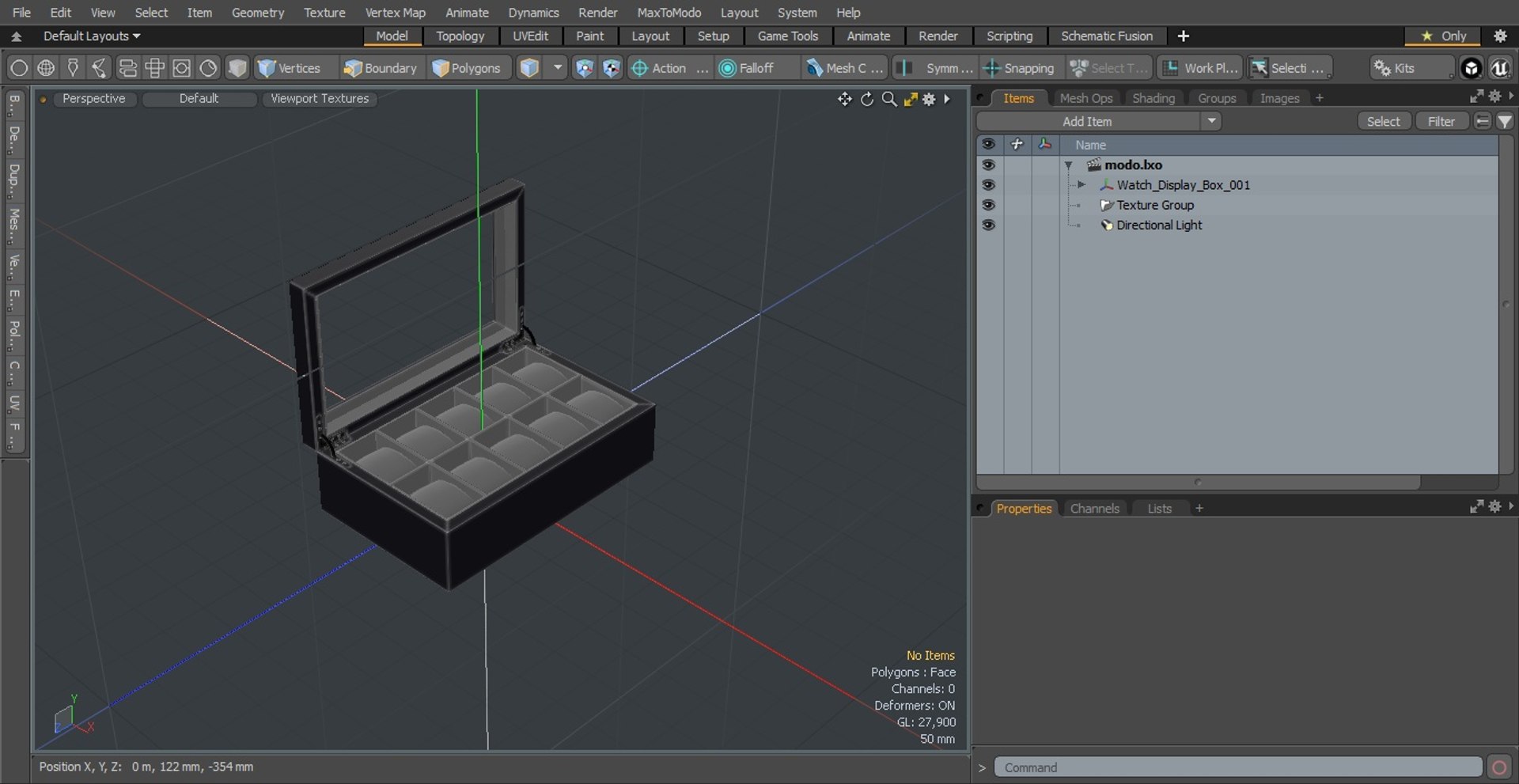 Watch Display Box 3D Model - TurboSquid 2025444