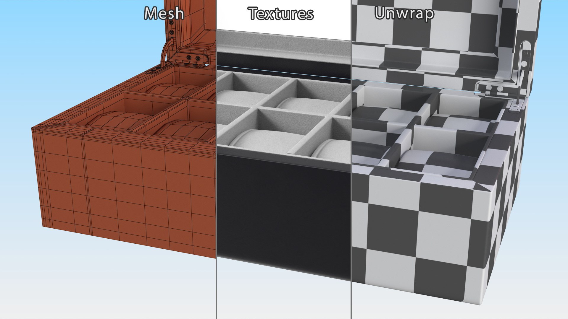 Watch Display Box 3D Model - TurboSquid 2025444