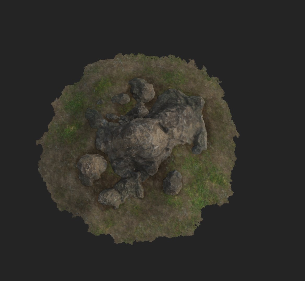 Rock Ground 3D Model - TurboSquid 1613028