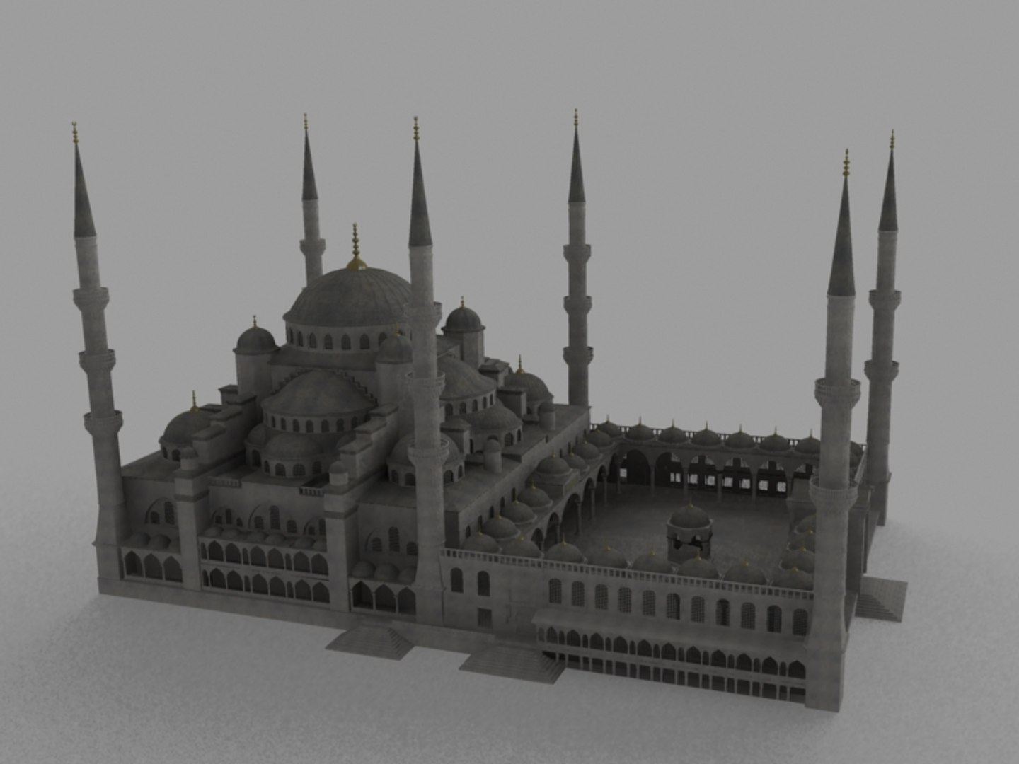 3d Mosque