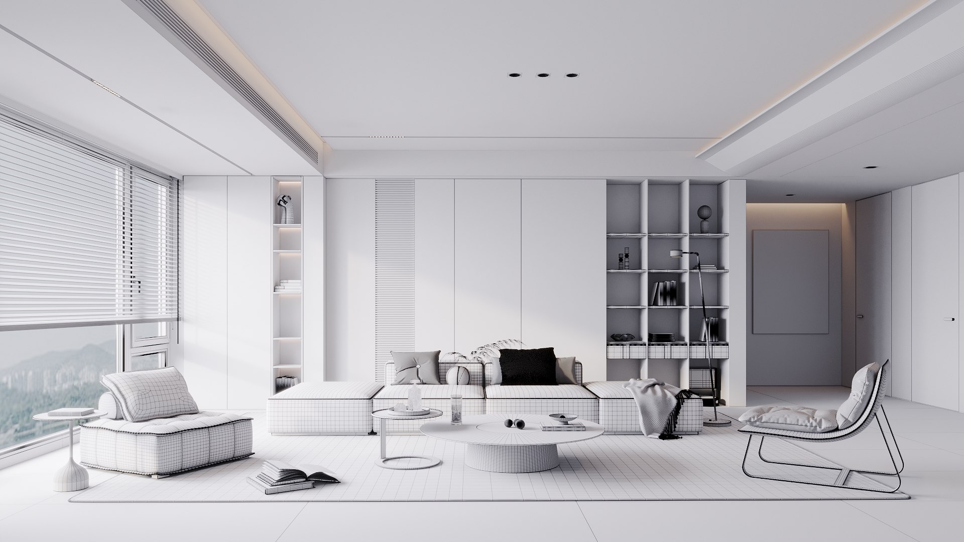 3D Modern Living Collection 01 For Cinema4D - TurboSquid 2215280