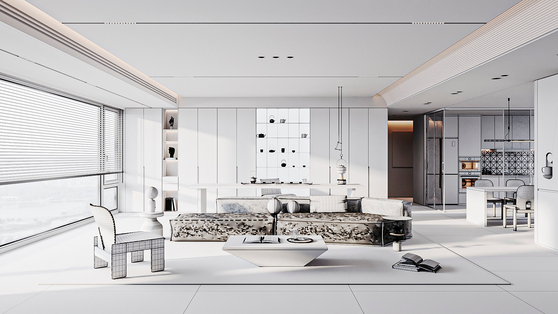 3D Modern Living Collection 01 For Cinema4D - TurboSquid 2215280