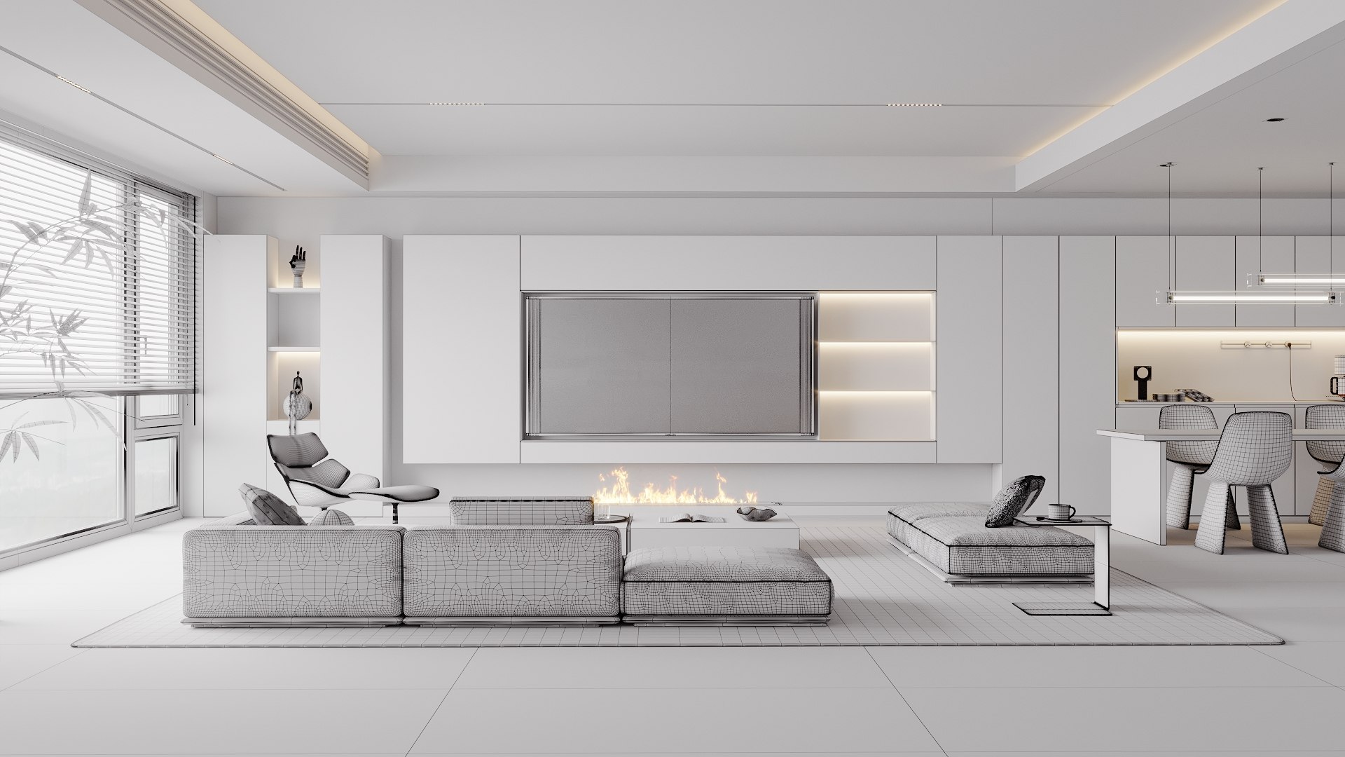 3D Modern Living Collection 01 For Cinema4D - TurboSquid 2215280