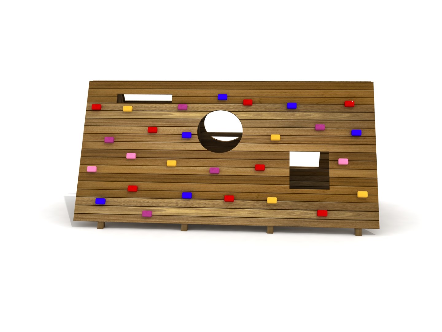 Wood Climber Play 3D Model - TurboSquid 1586790