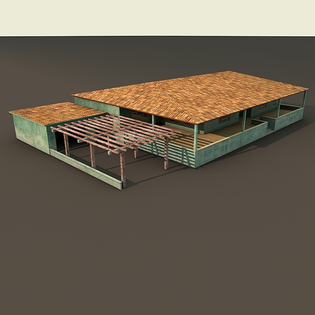 3d model house interior building