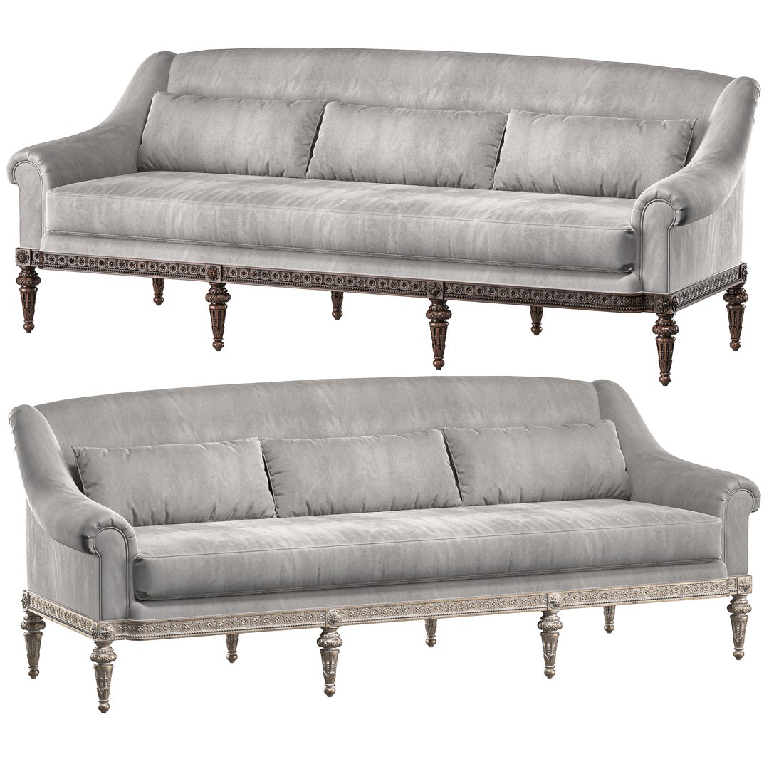 3D Theodore Alexander Fontenay Sofa Model - TurboSquid 2286531