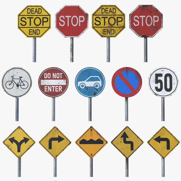 Street Sign 3D Models for Download | TurboSquid