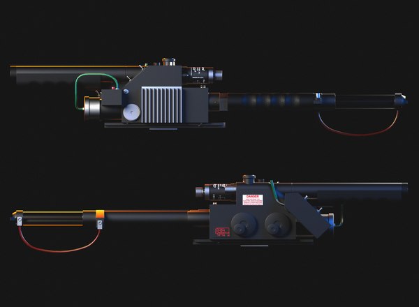 modelo 3d Arma de protones (Cazafantasmas) - TurboSquid 1586637