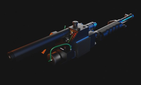 3D proton pack ghostbusters - TurboSquid 1594576