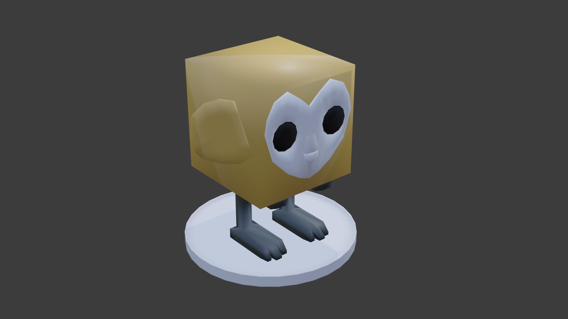 Simple Owl 3D Model - TurboSquid 2339618