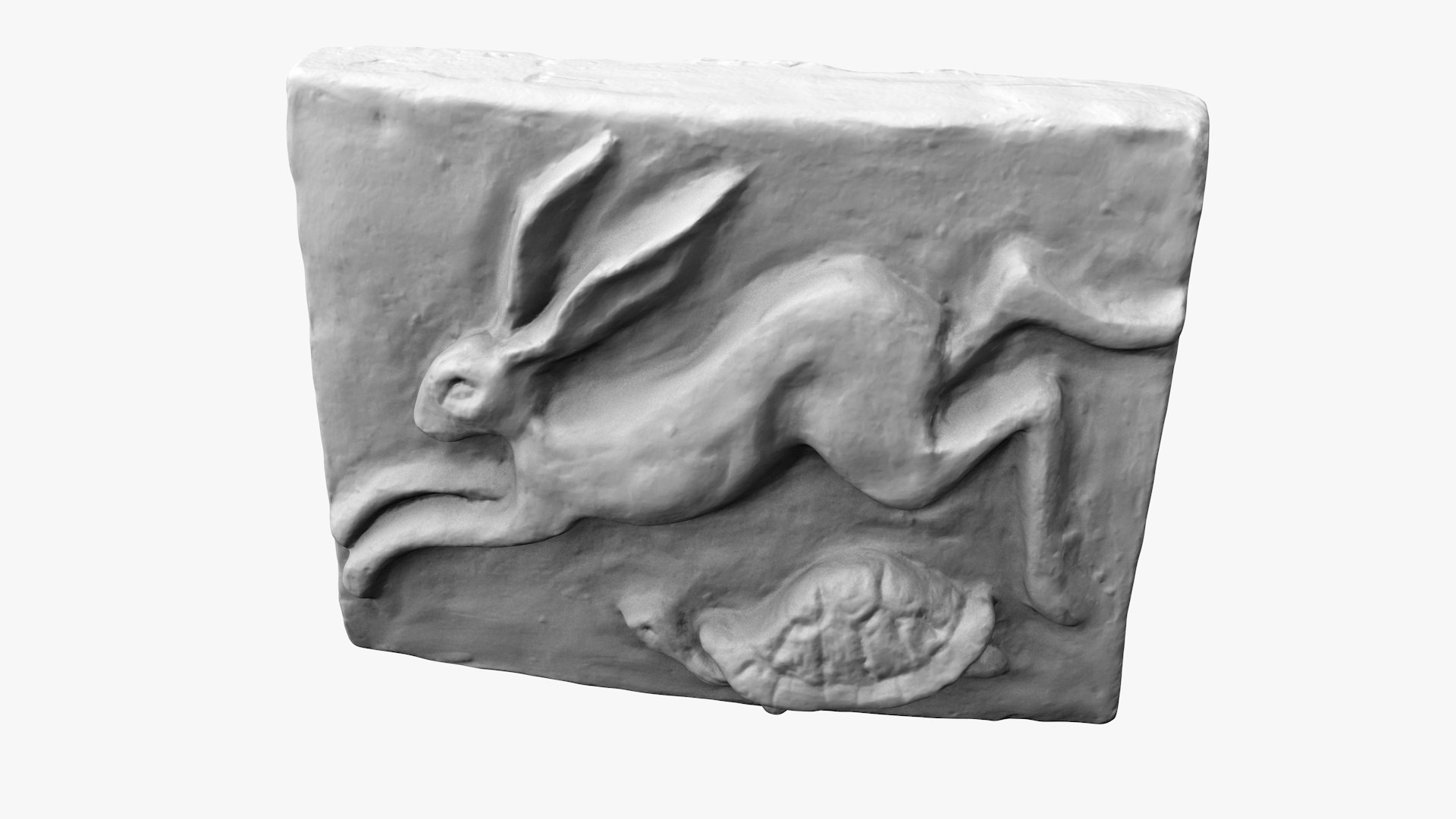 3D model hare relief rabbit - TurboSquid 1437664