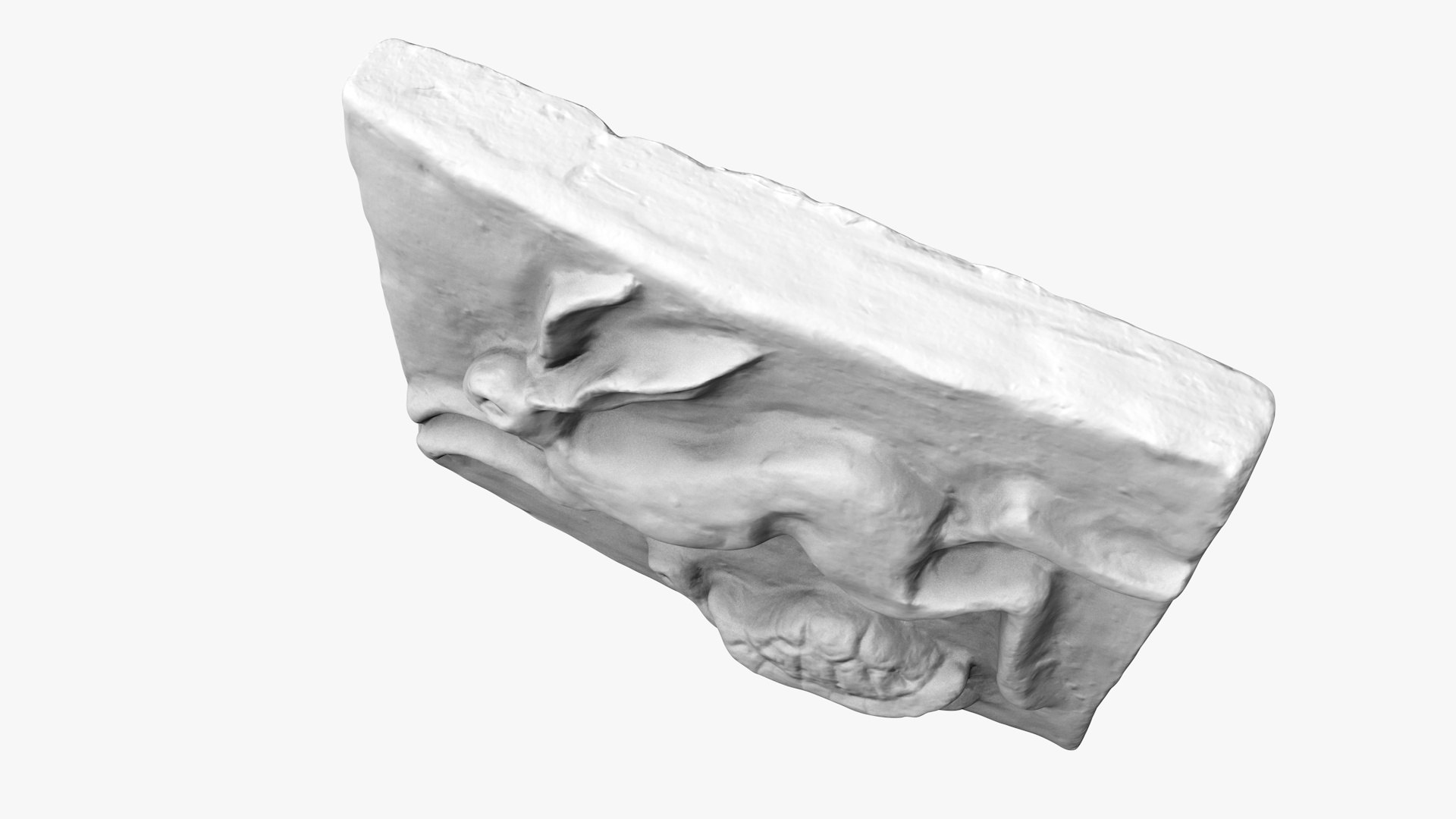 3D model hare relief rabbit - TurboSquid 1437664