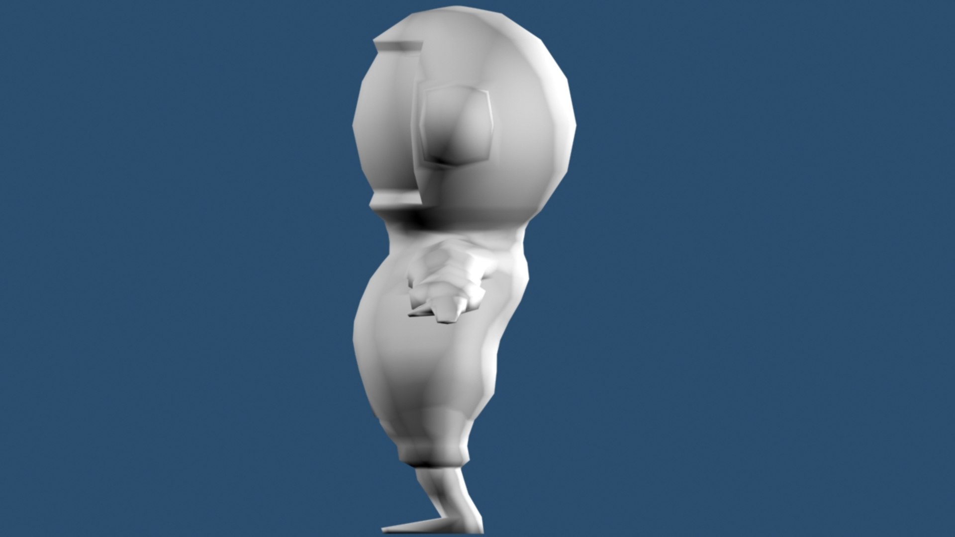 Fat Astronaut 3d Max