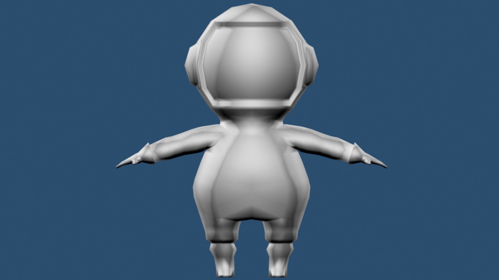 Fat Astronaut 3d Max