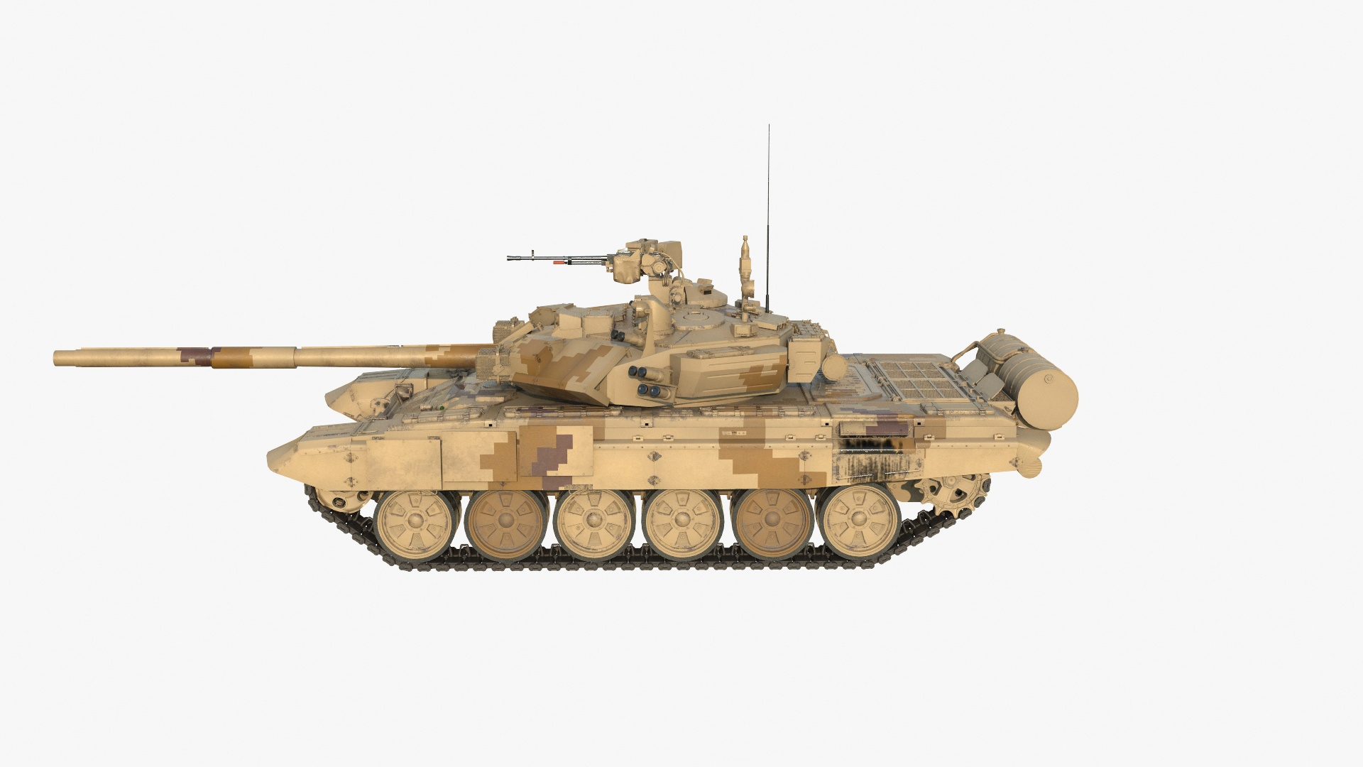 3D Tank T90a T - TurboSquid 1437258