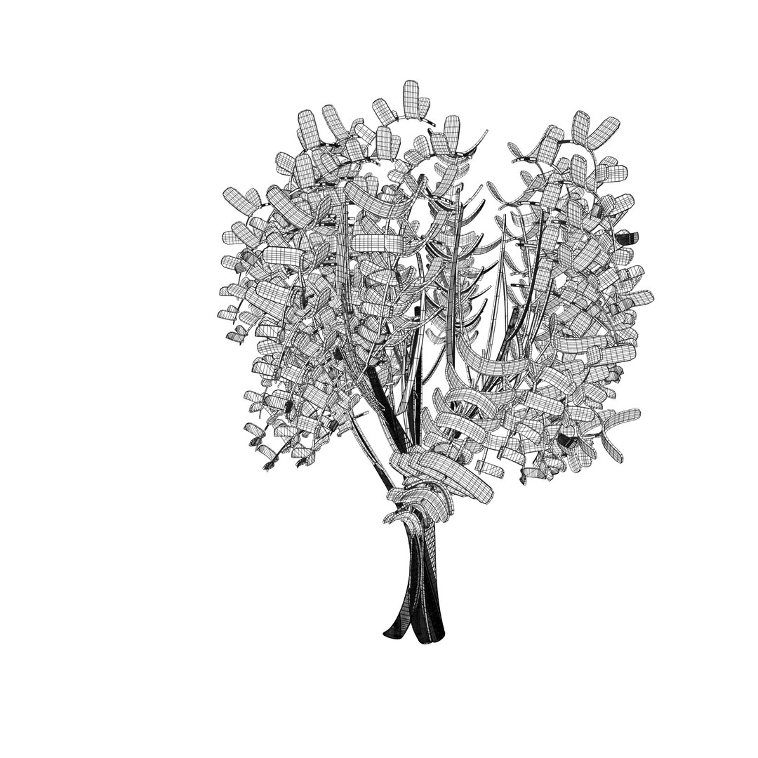 3D Cartoon Tree S2Av4 - TurboSquid 2279602