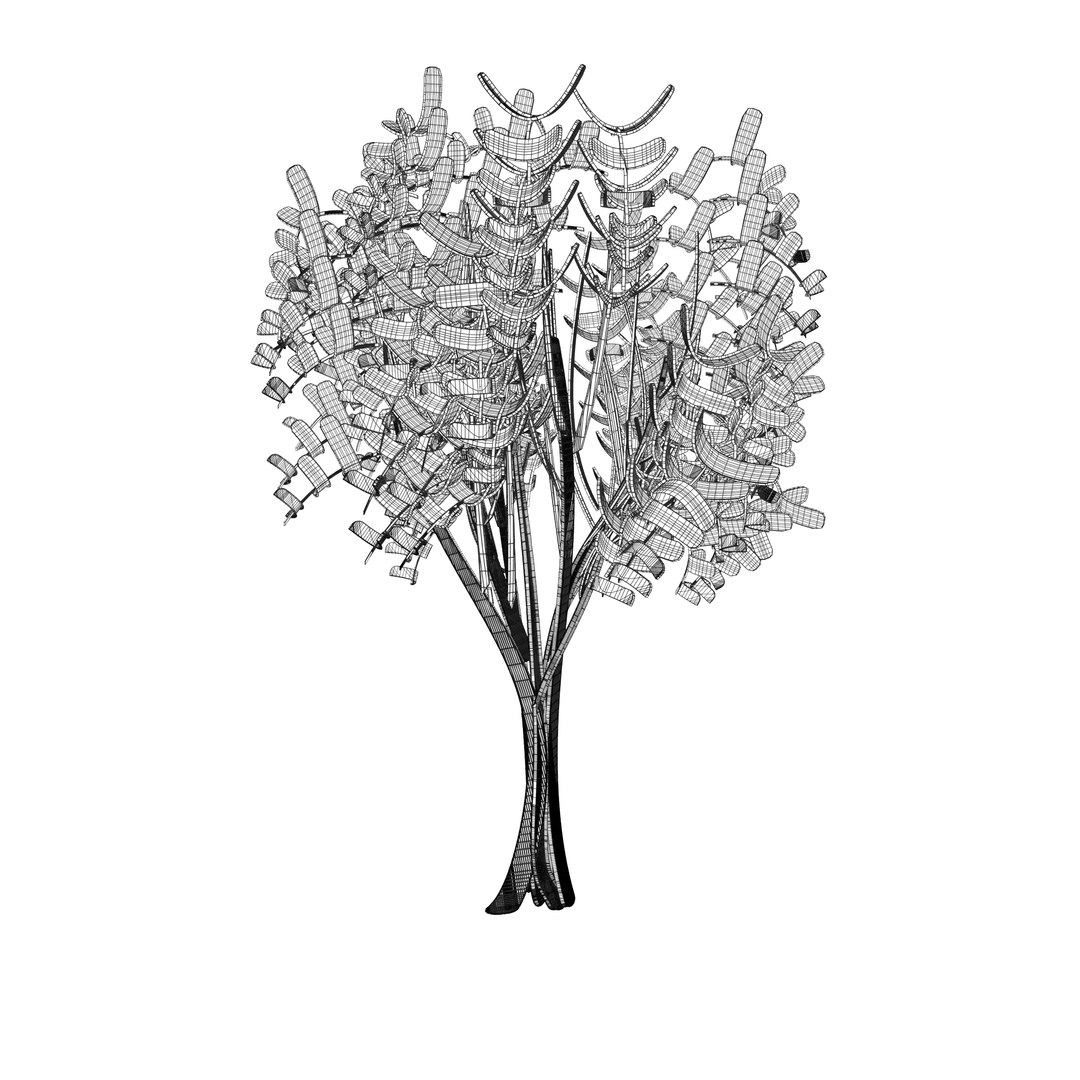3D Cartoon Tree S2Av4 - TurboSquid 2279602