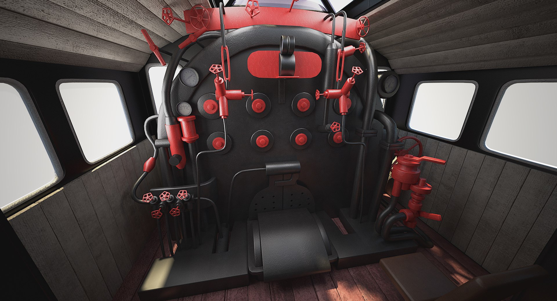 3D Steam Locomotive Fd-20 - TurboSquid 1201497