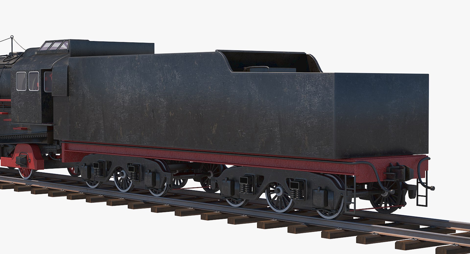 3D Steam Locomotive Fd-20 - TurboSquid 1201497